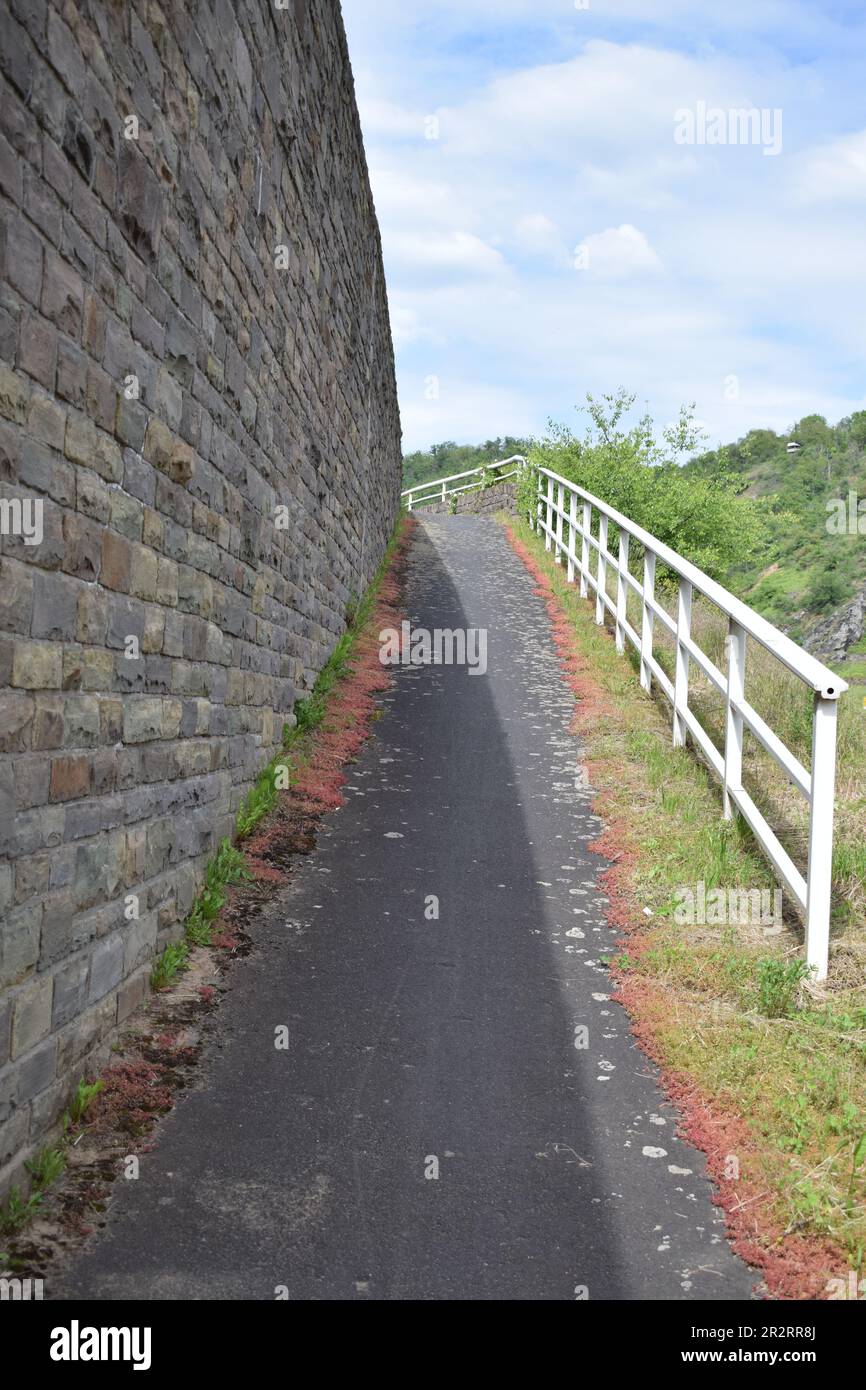 Bike road ramp Stock Photo - Alamy