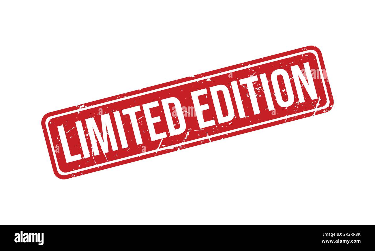 Limited Edition Rubber Stamp Seal Vector Stock Vector Image & Art - Alamy