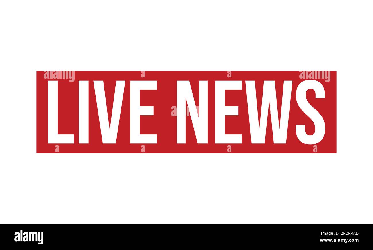 Live News Rubber Stamp Seal Vector Stock Vector Image & Art - Alamy