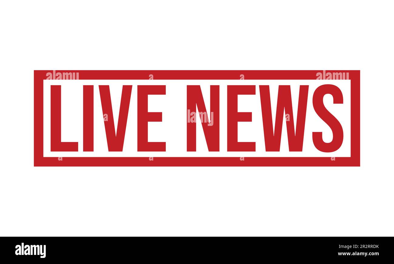 Live News Rubber Stamp Seal Vector Stock Vector Image & Art - Alamy