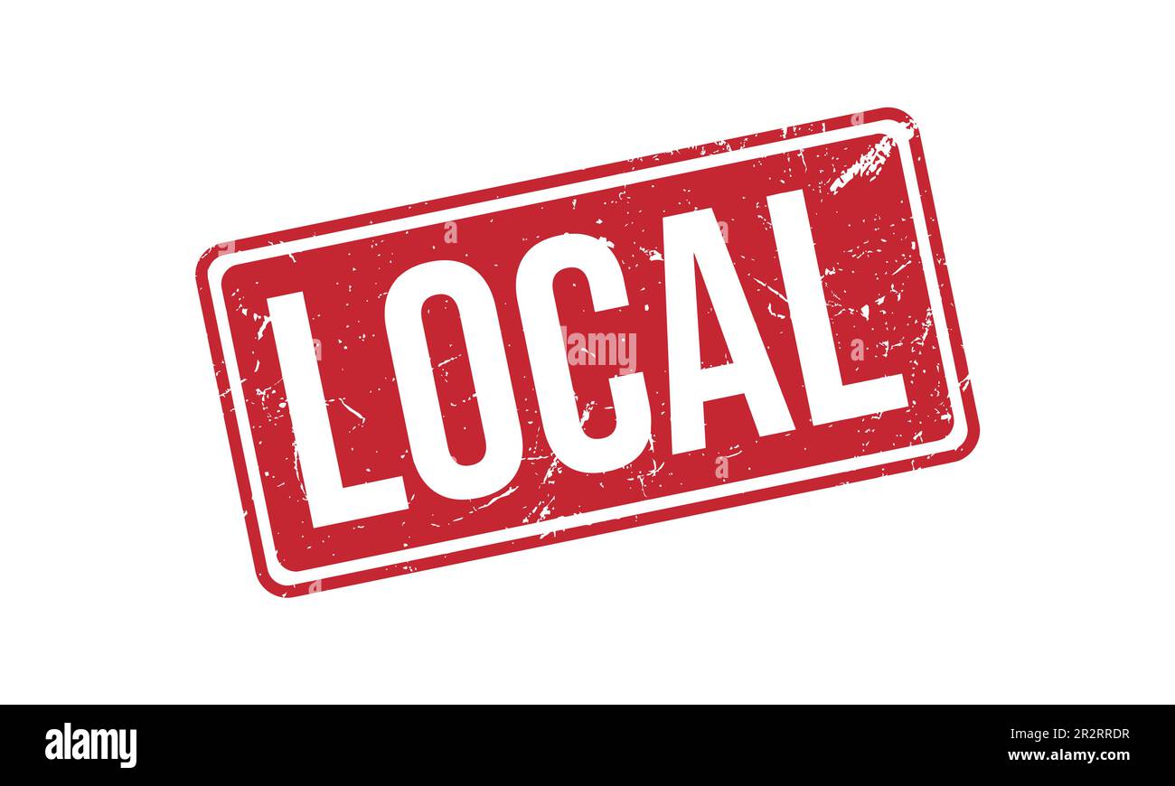 Local Rubber Stamp Seal Vector Stock Vector Image & Art - Alamy