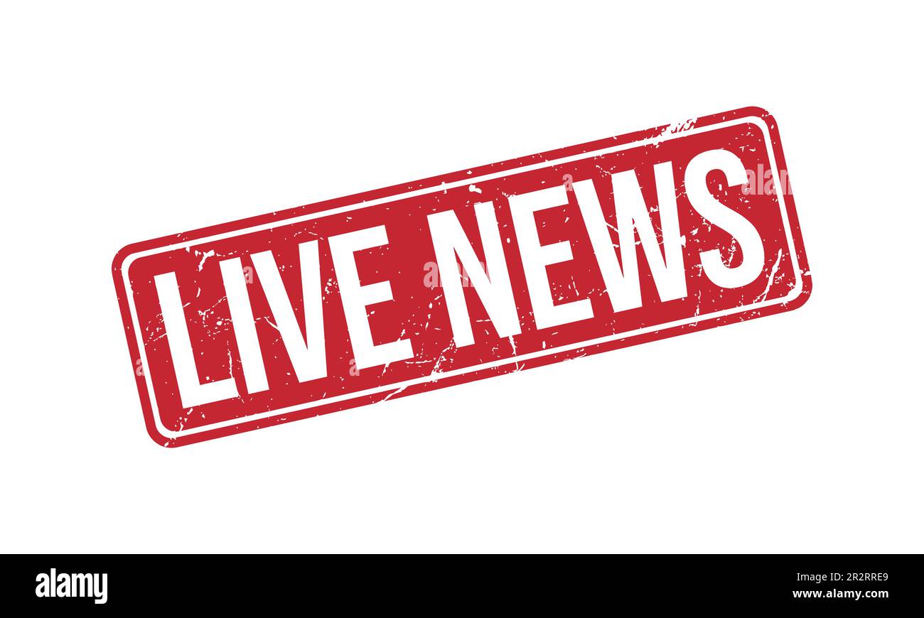 Live News Rubber Stamp Seal Vector Stock Vector Image & Art - Alamy