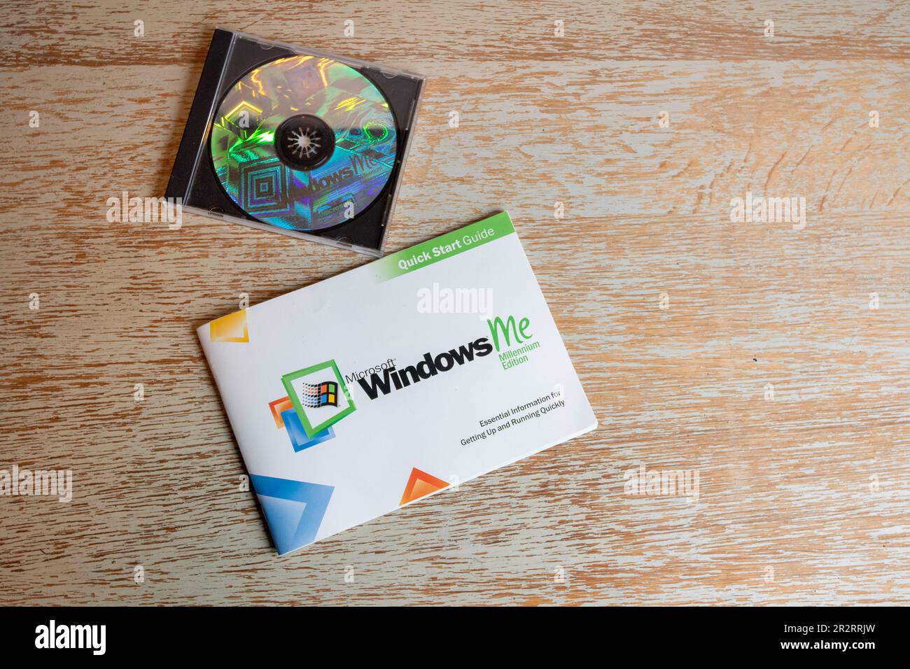 Disc and booklet for Microsoft Windows ME Millennium Edition Stock ...