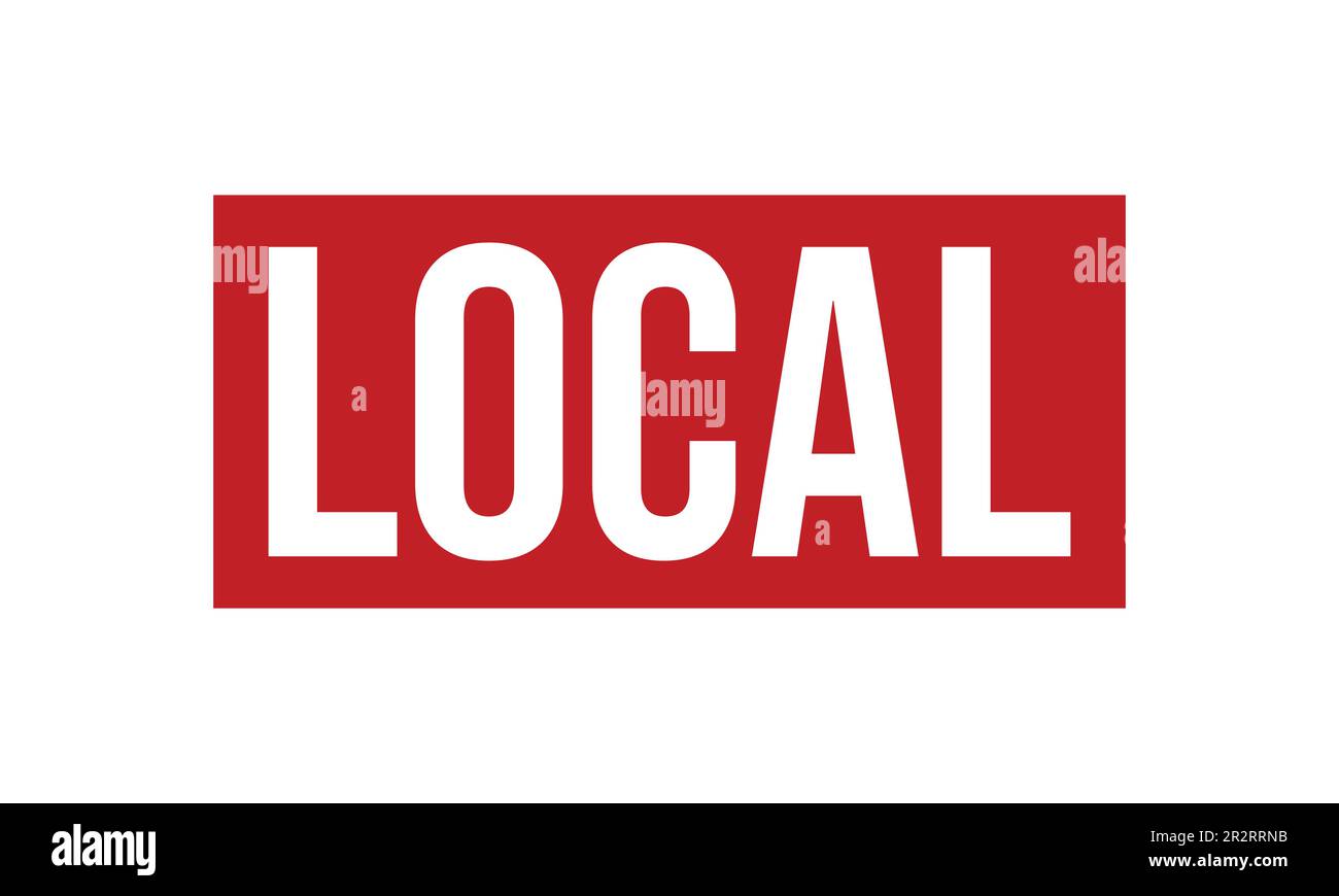 Local Rubber Stamp Seal Vector Stock Vector Image & Art - Alamy