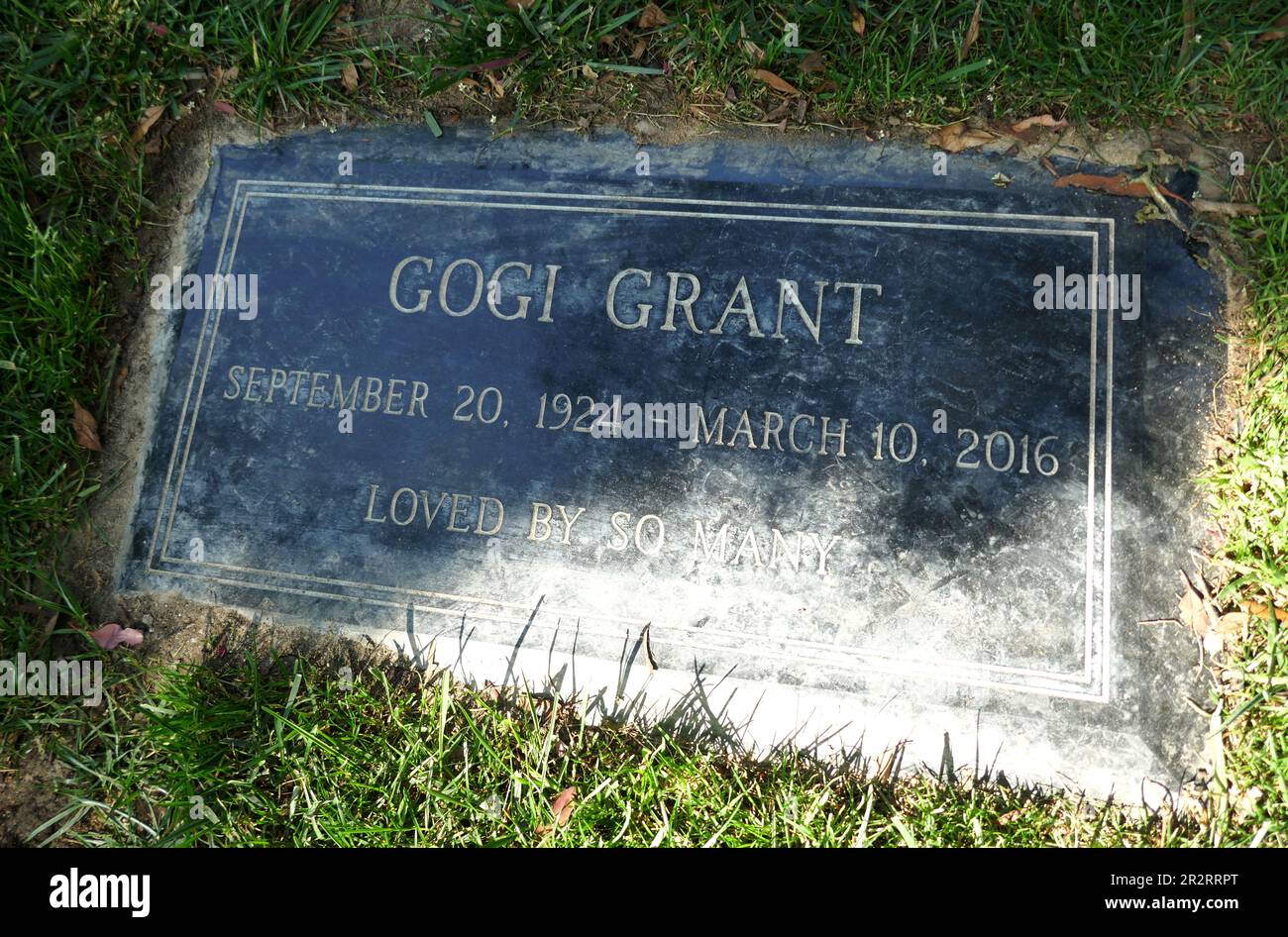 Los Angeles, California, USA 18th May 2023 Singer Gogi Grant Grave in ...