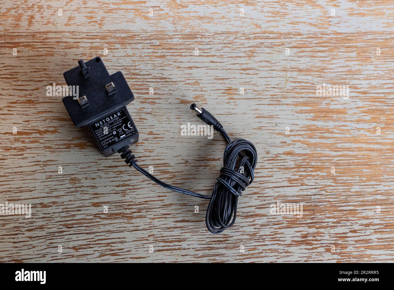 Netgear 12volt dc power supply for a DG834G modem wireless router Stock ...