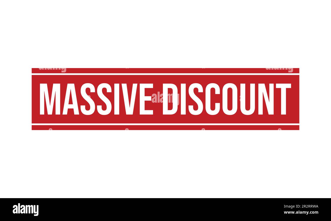 Massive discount seal hi-res stock photography and images - Alamy