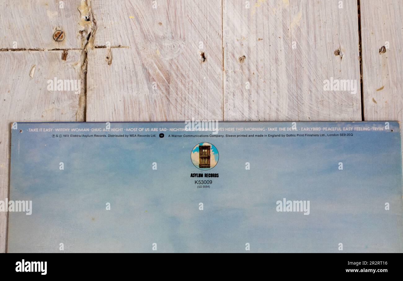 The Eagles debut album 'Eagles' released in 1972 and with the ...