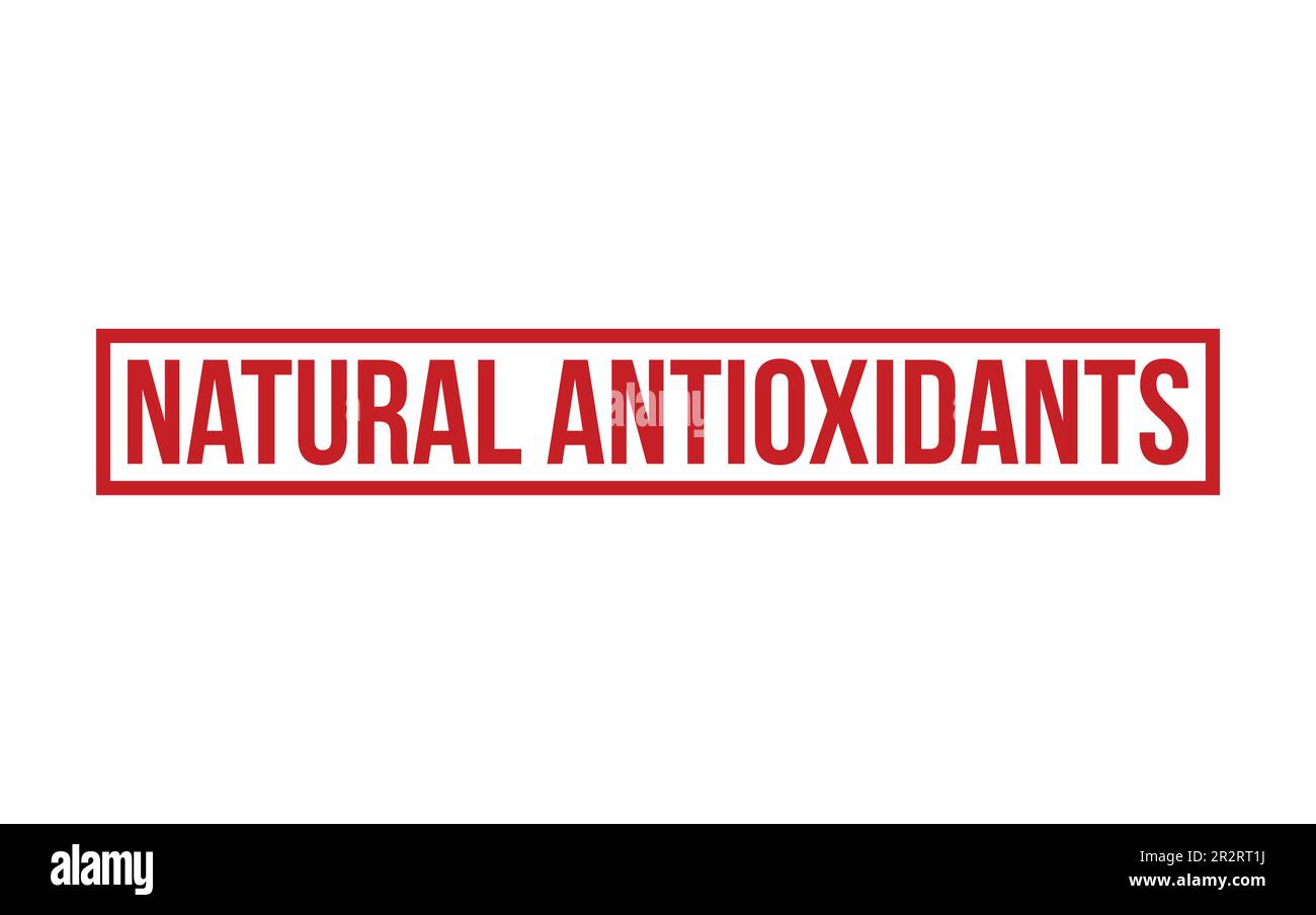 Natural Antioxidants Rubber Stamp Seal Vector Stock Vector Image & Art ...