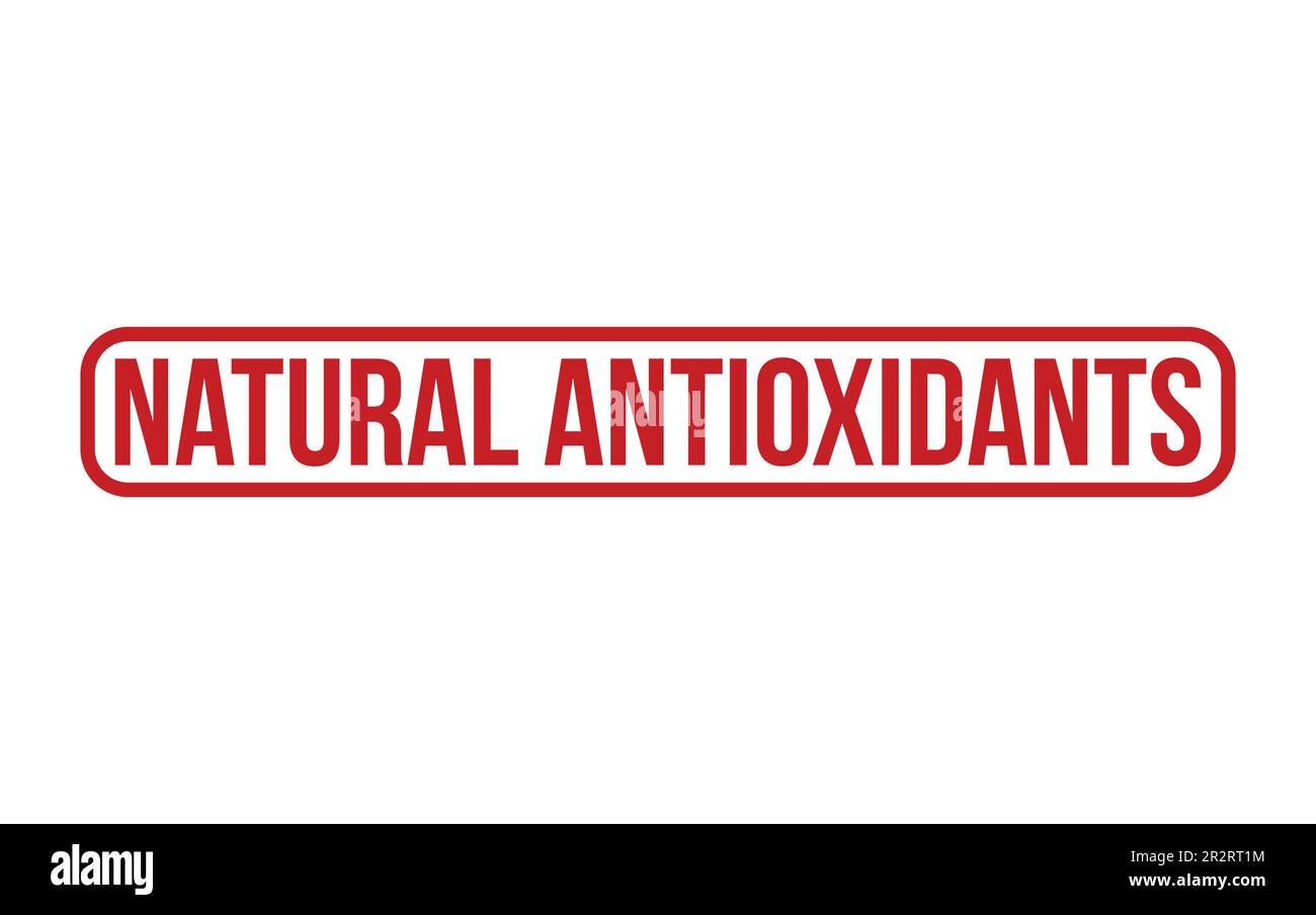 Natural Antioxidants Rubber Stamp Seal Vector Stock Vector Image & Art ...