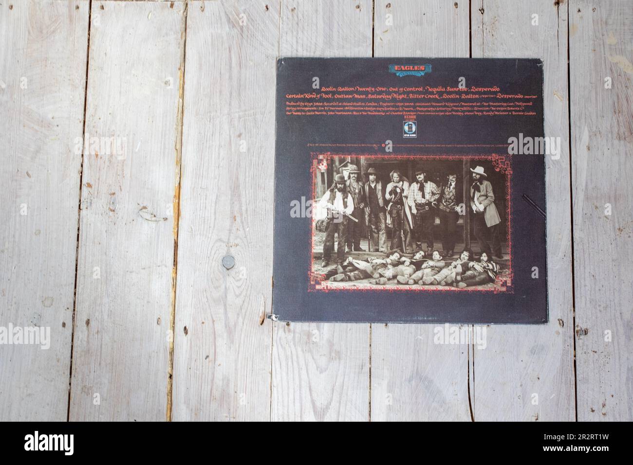 The Eagles second album Desperado with perhaps the single stand out ...