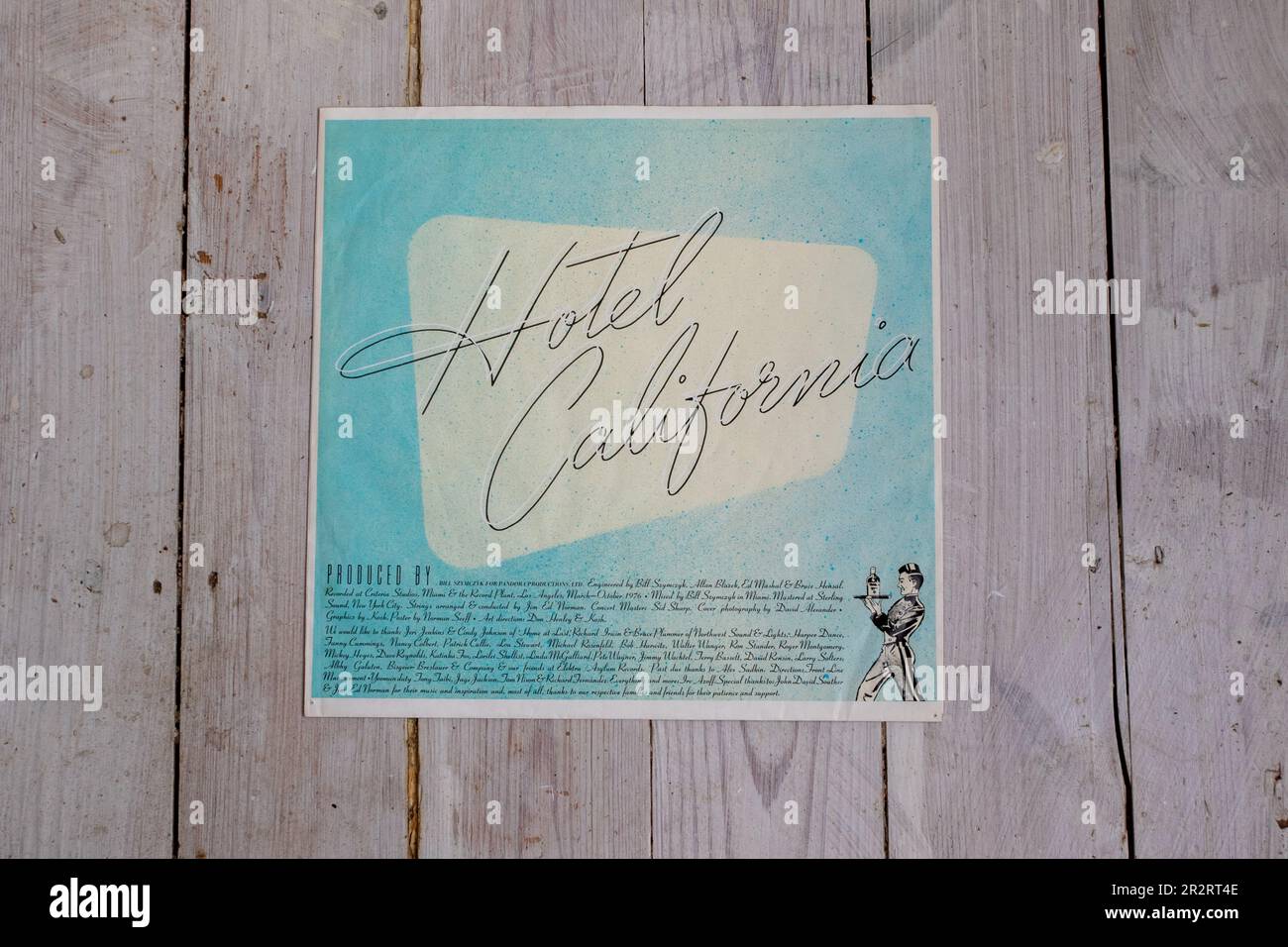 The Eagles 1976 and fifth album Hotel California which not surprisingly ...