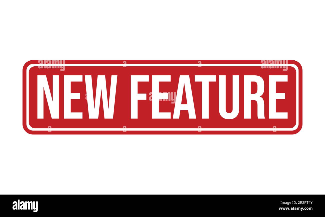 New feature stamp hi-res stock photography and images - Alamy