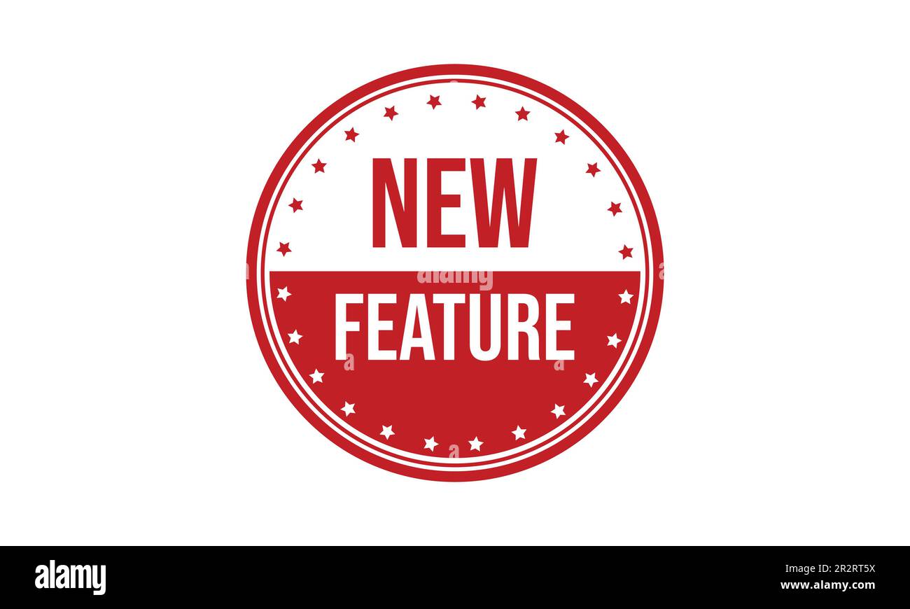 New feature stamp hi-res stock photography and images - Alamy