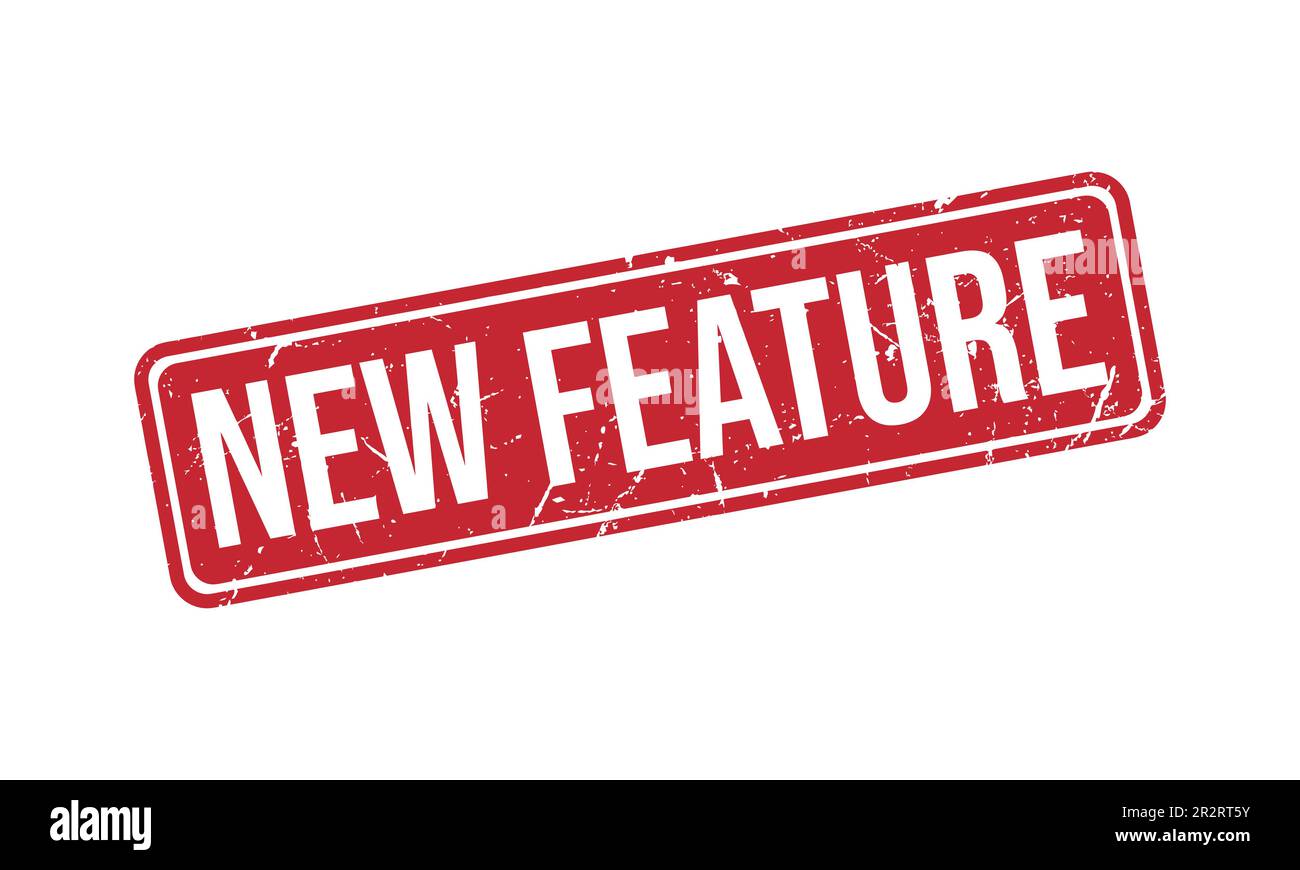 New feature stamp hi-res stock photography and images - Alamy