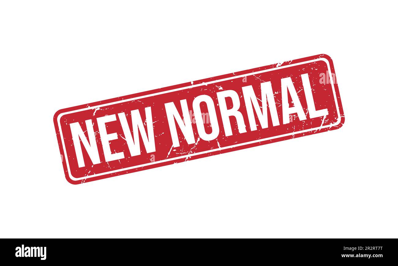 New Normal Rubber Stamp Seal Vector Stock Vector Image & Art - Alamy