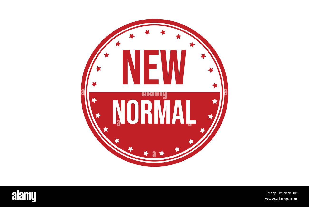 New Normal Rubber Stamp Seal Vector Stock Vector Image & Art - Alamy