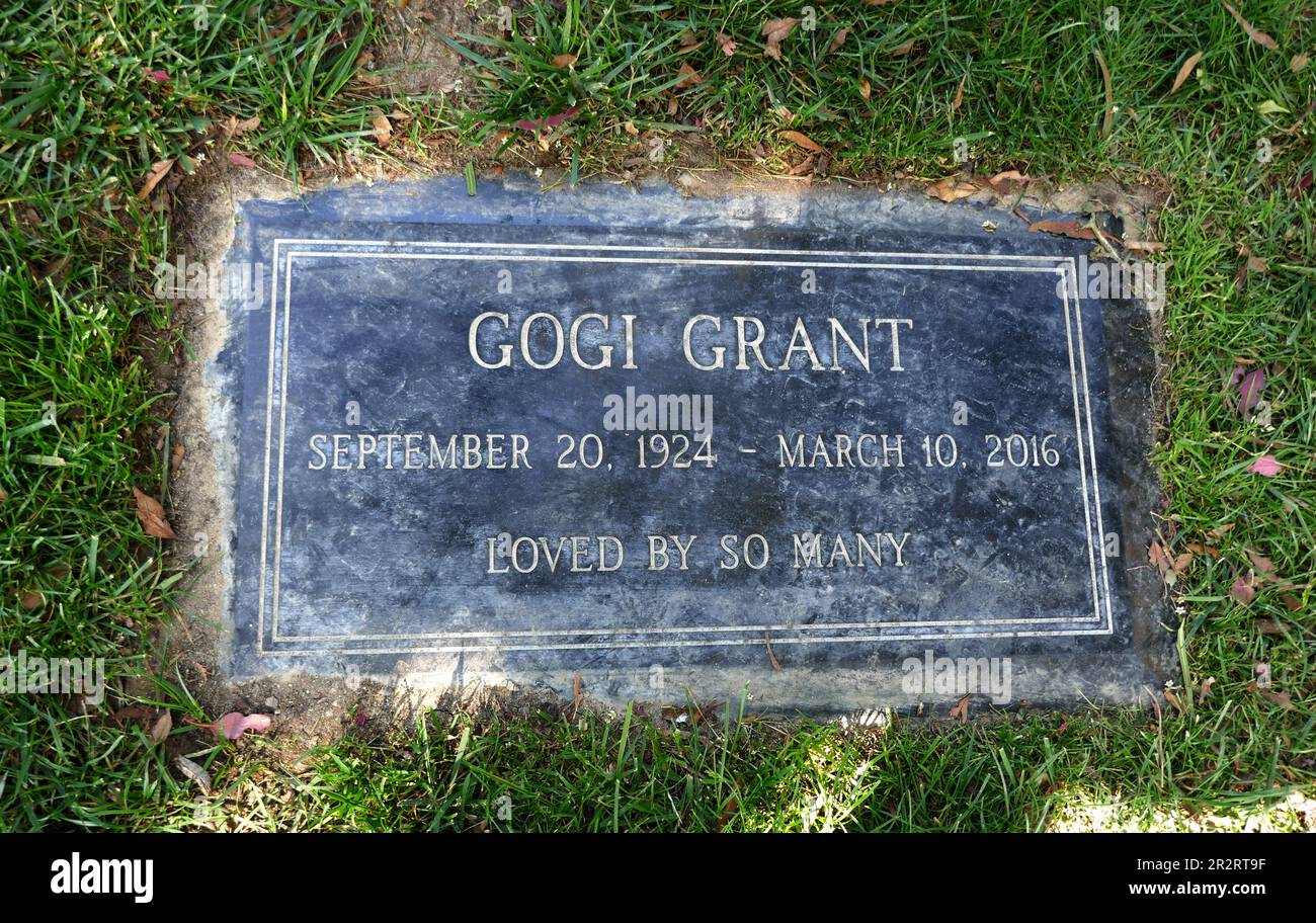 Los Angeles, California, USA 18th May 2023 Singer Gogi Grant Grave in ...