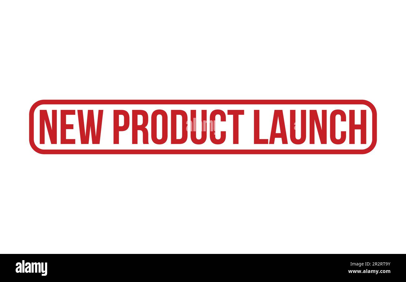 New Product Launch Rubber Stamp Seal Vector Stock Vector Image & Art ...