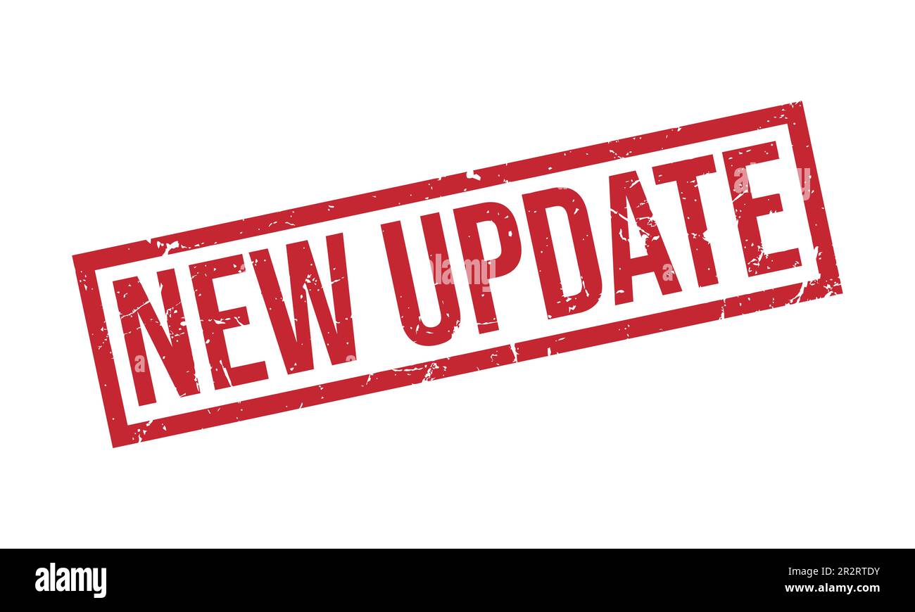 New Update Rubber Stamp Seal Vector Stock Vector Image & Art - Alamy