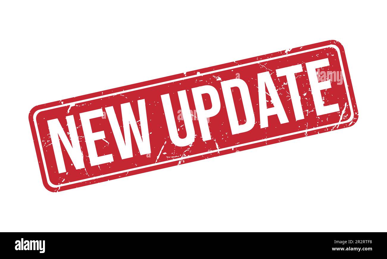 New Update Rubber Stamp Seal Vector Stock Vector Image & Art - Alamy