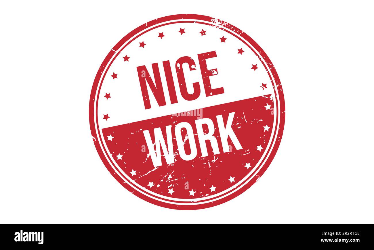 Nice work seal hi-res stock photography and images - Alamy