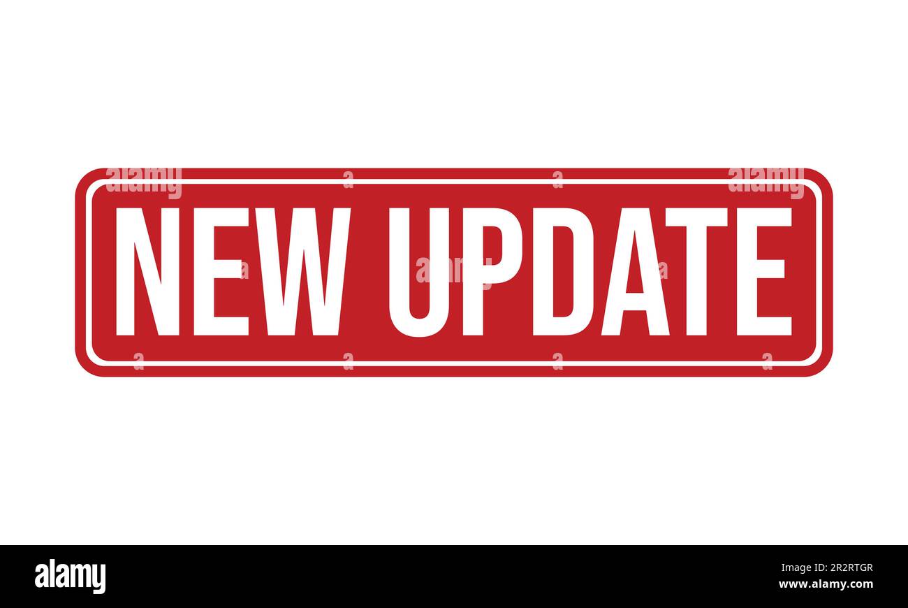 New update seal Stock Vector Images - Alamy