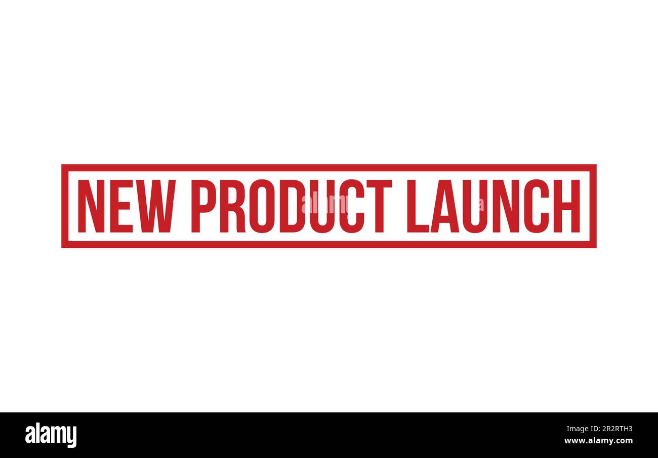 New Product Launch Rubber Stamp Seal Vector Stock Vector Image & Art ...