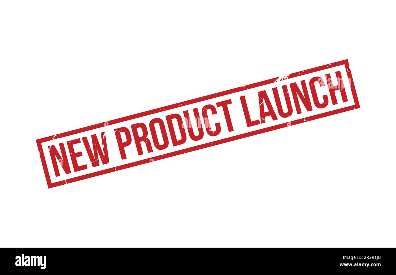 New Product Launch Rubber Stamp Seal Vector Stock Vector Image & Art ...