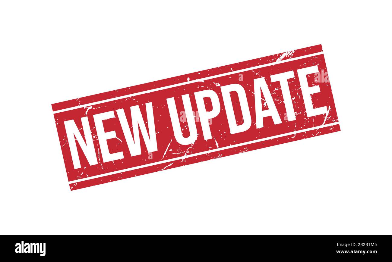 New update rubber stamp hi-res stock photography and images - Alamy