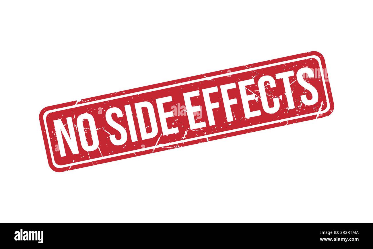 No side effects stamp hi-res stock photography and images - Alamy
