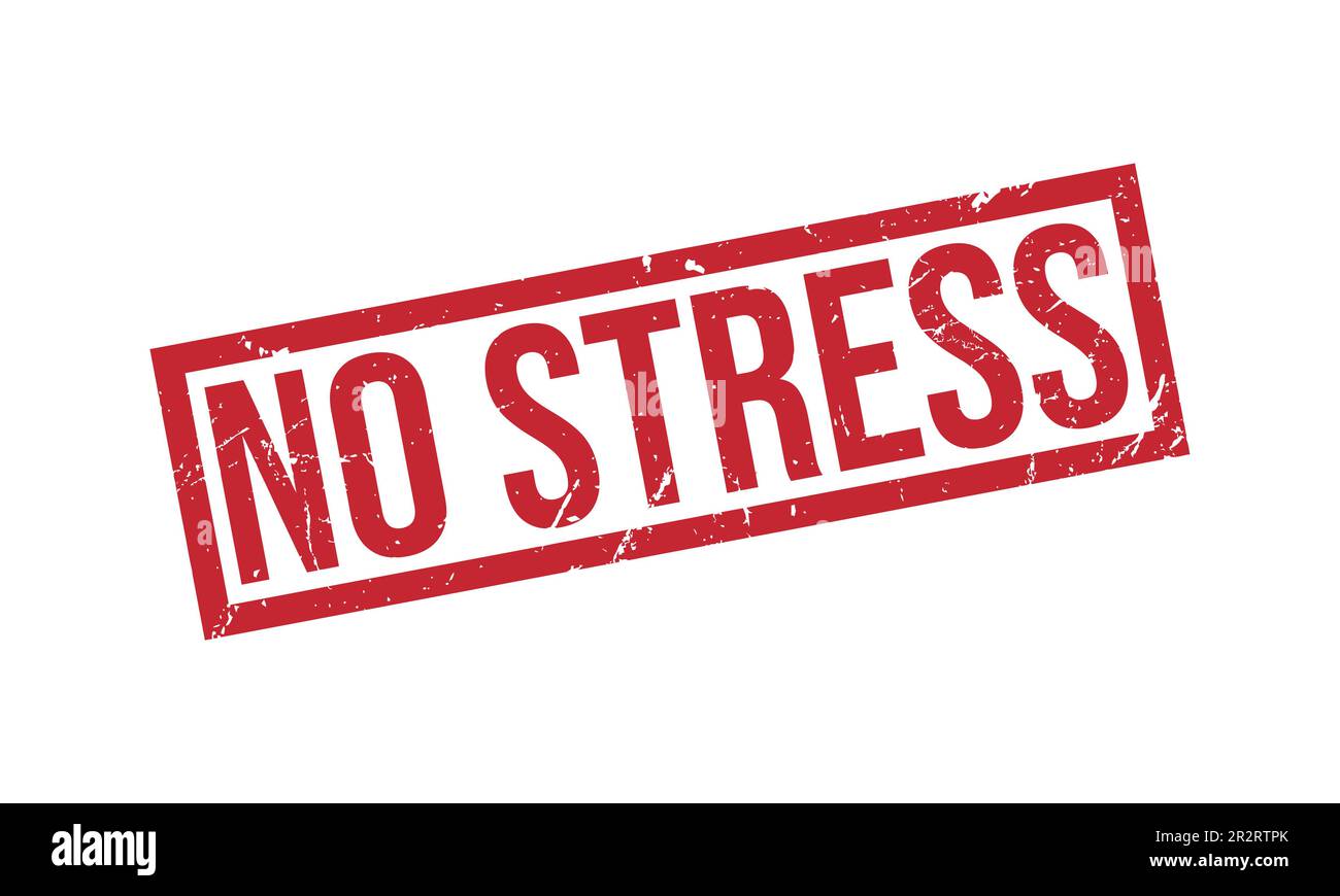 No stress vector vectors Stock Vector Images - Alamy