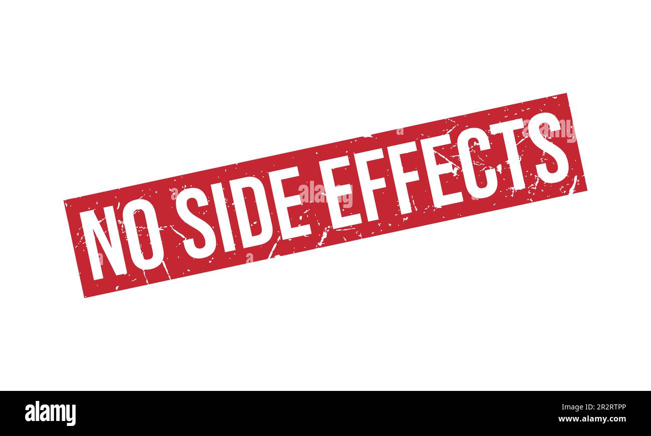 No side effects stamp hi-res stock photography and images - Alamy