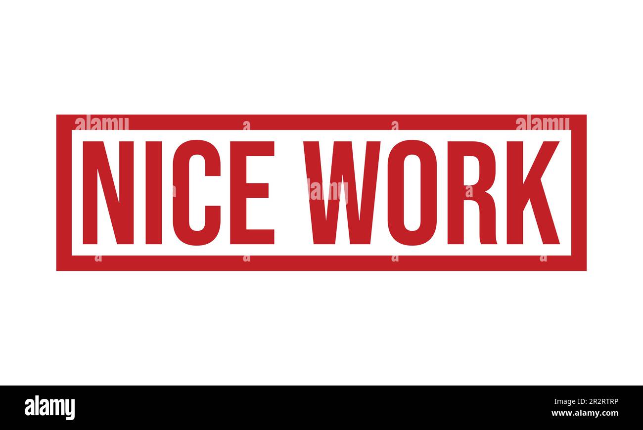 Nice work seal hi-res stock photography and images - Alamy