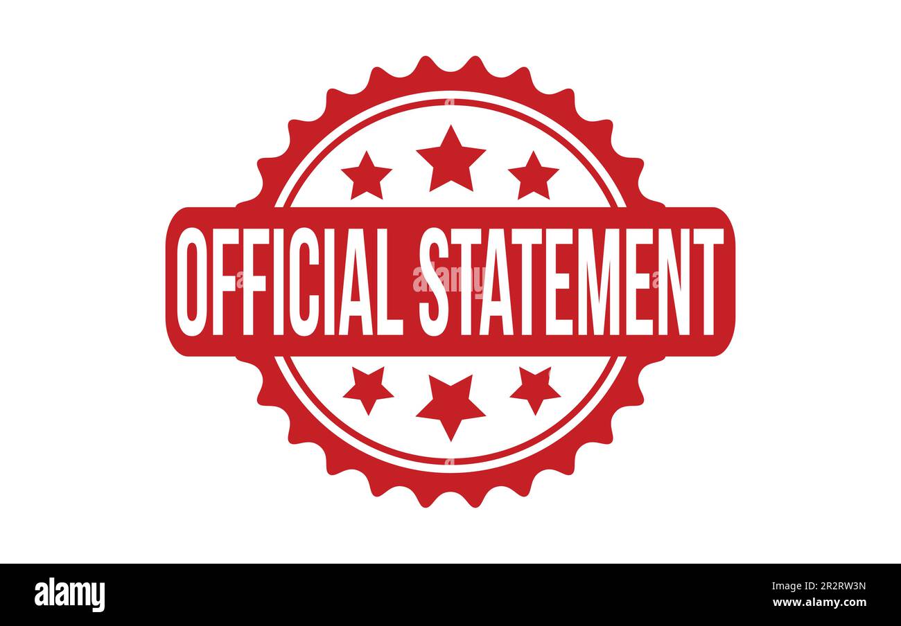 Official Statement Rubber Stamp Seal Vector Stock Vector Image & Art ...