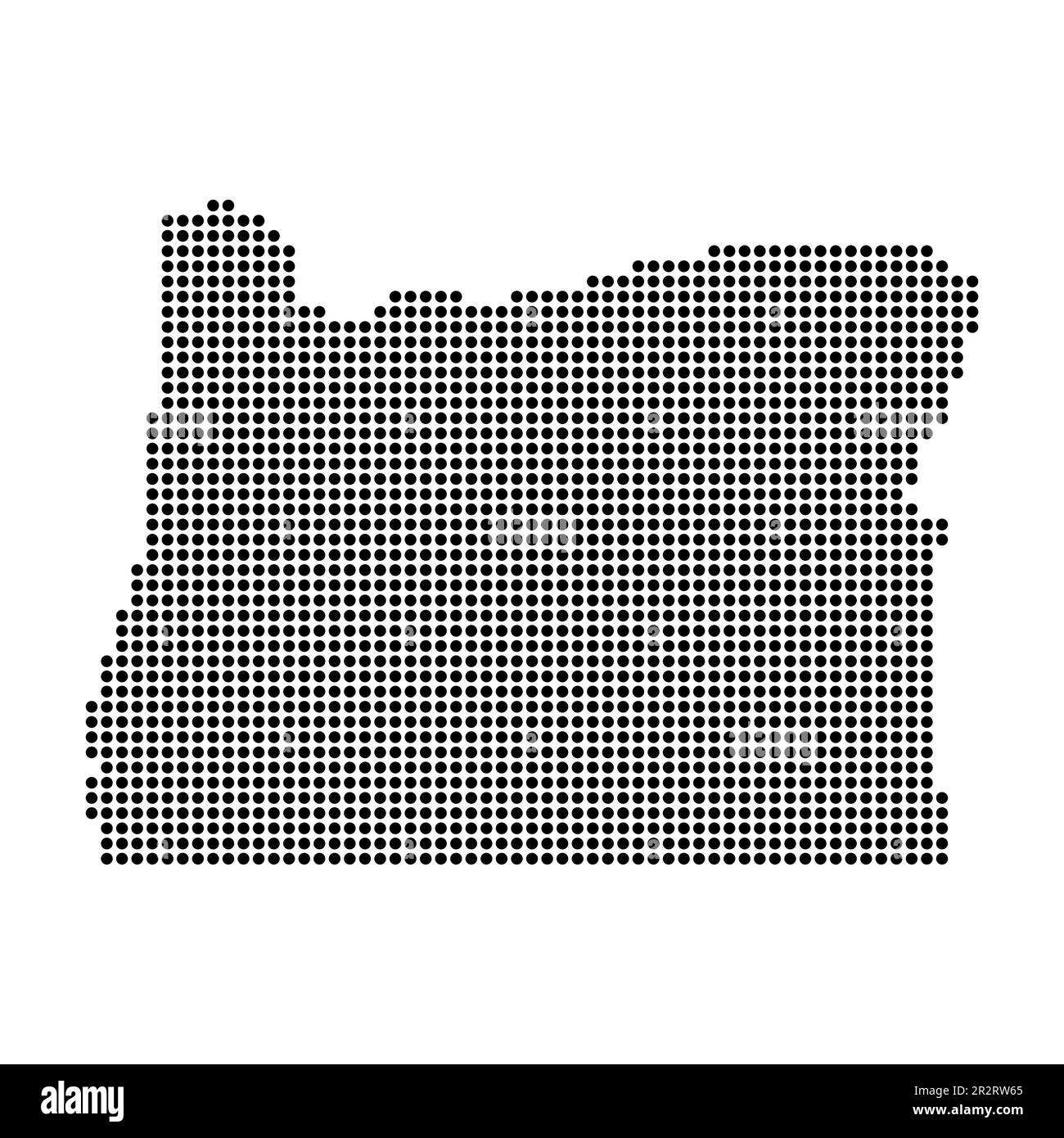 Vector area map of portland Black and White Stock Photos & Images - Alamy
