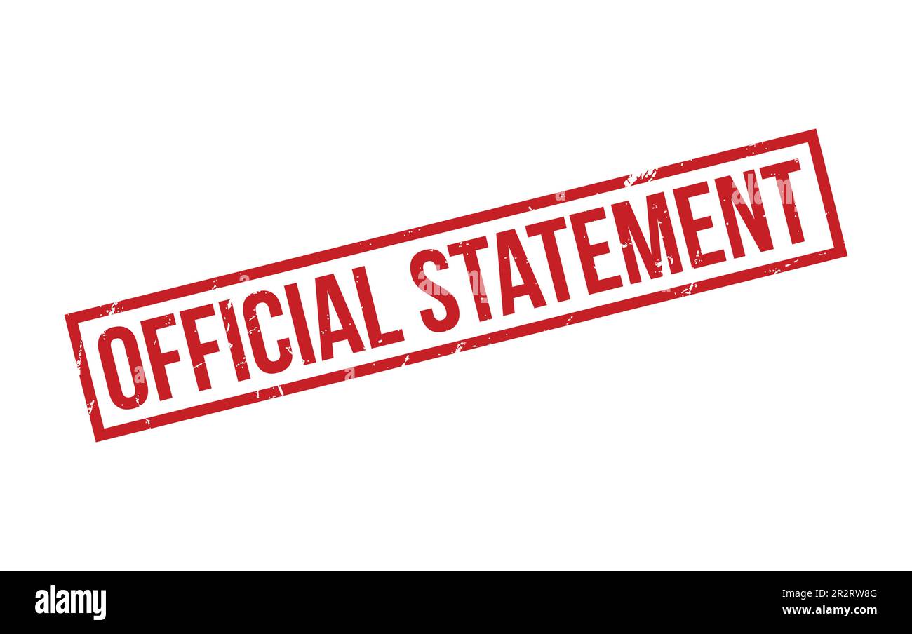 Official Statement rubber grunge stamp seal vector Stock Vector Image ...