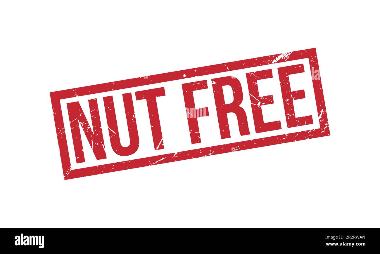Nut free stamp hi-res stock photography and images - Alamy