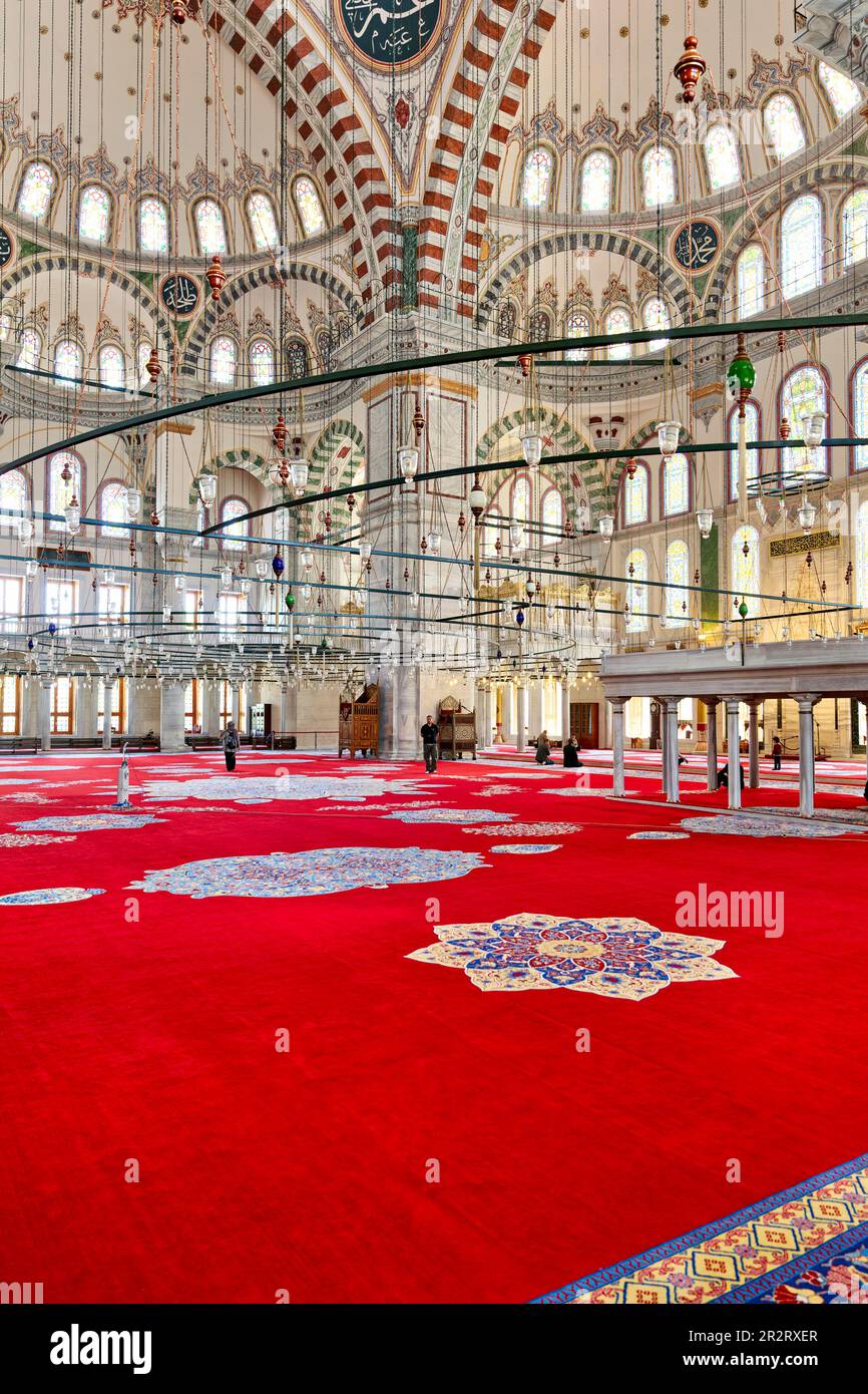 Istanbul Turkey. The Fatih Mosque Stock Photo - Alamy