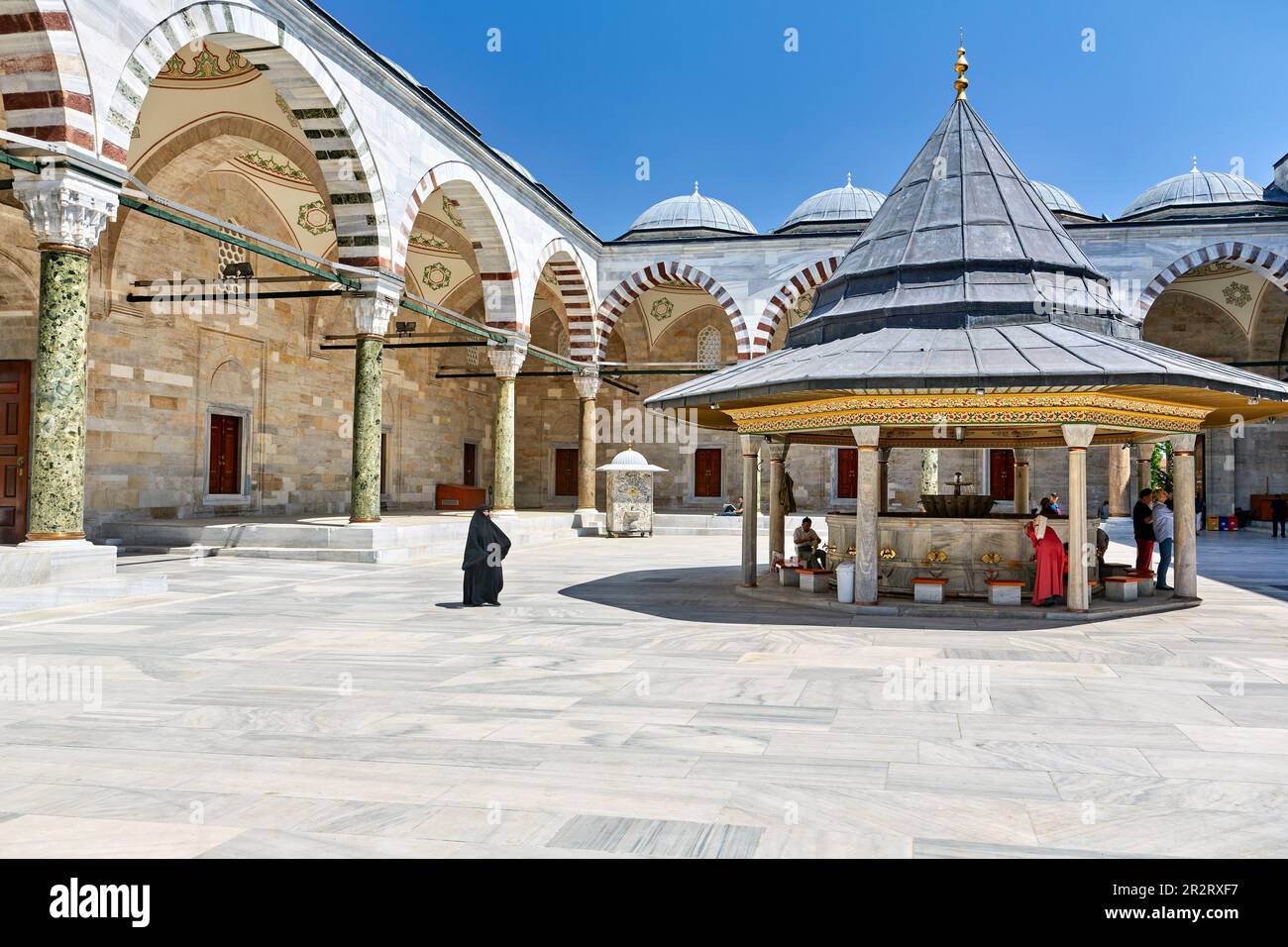 Istanbul Turkey. The Fatih Mosque Stock Photo - Alamy