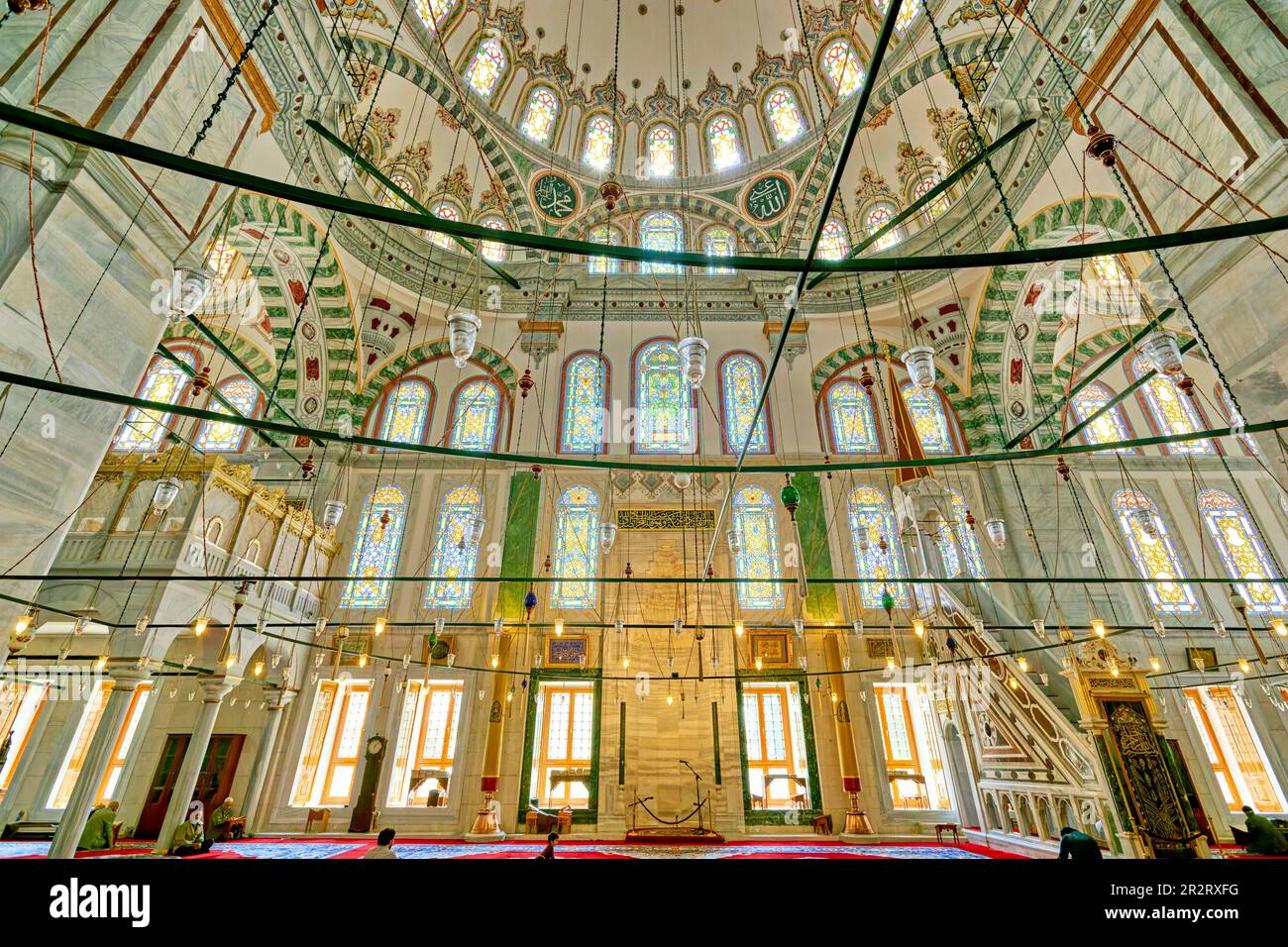Istanbul Turkey. The Fatih Mosque Stock Photo - Alamy