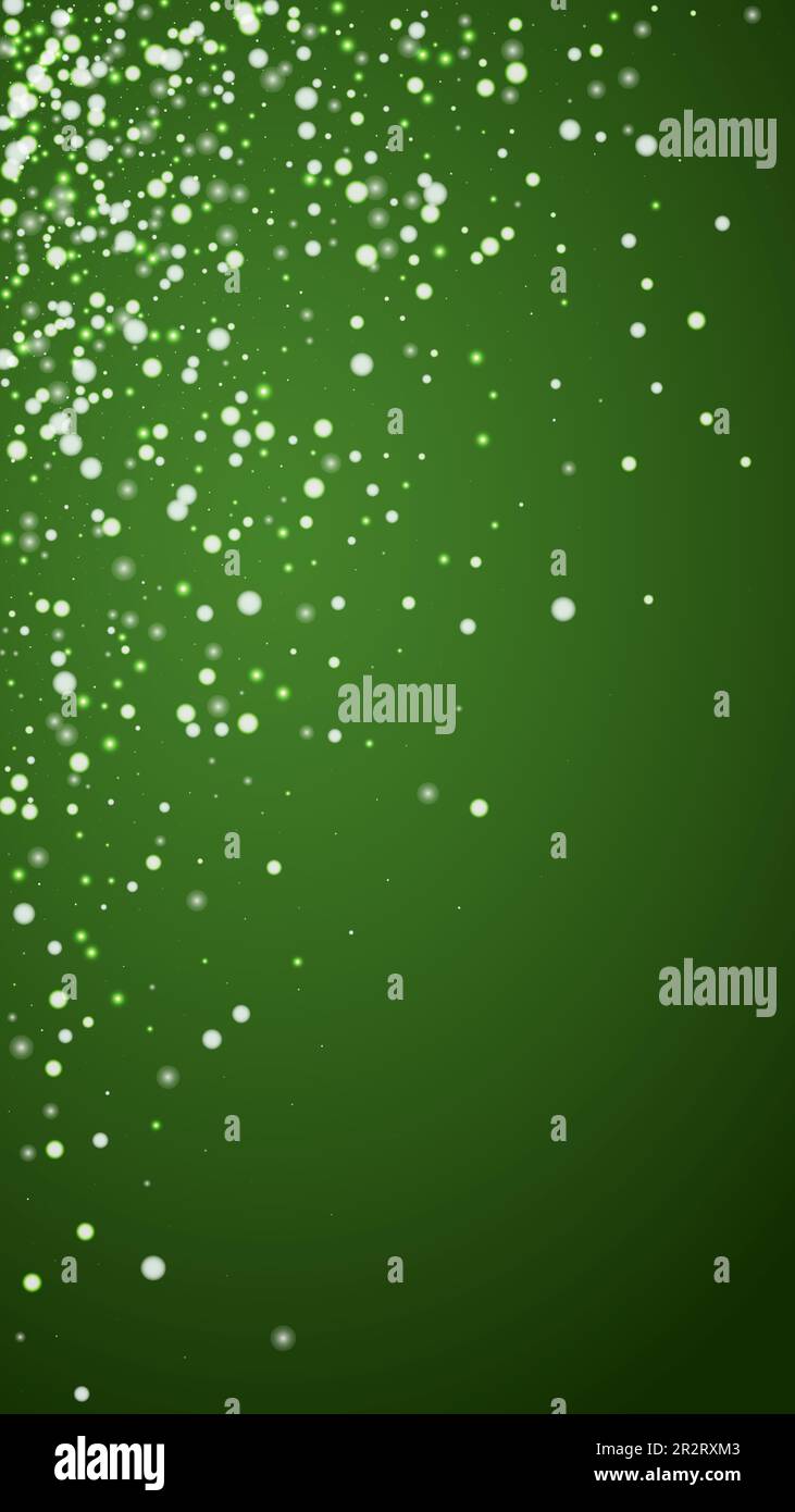 Falling snowflakes christmas background. Subtle flying snow flakes and ...