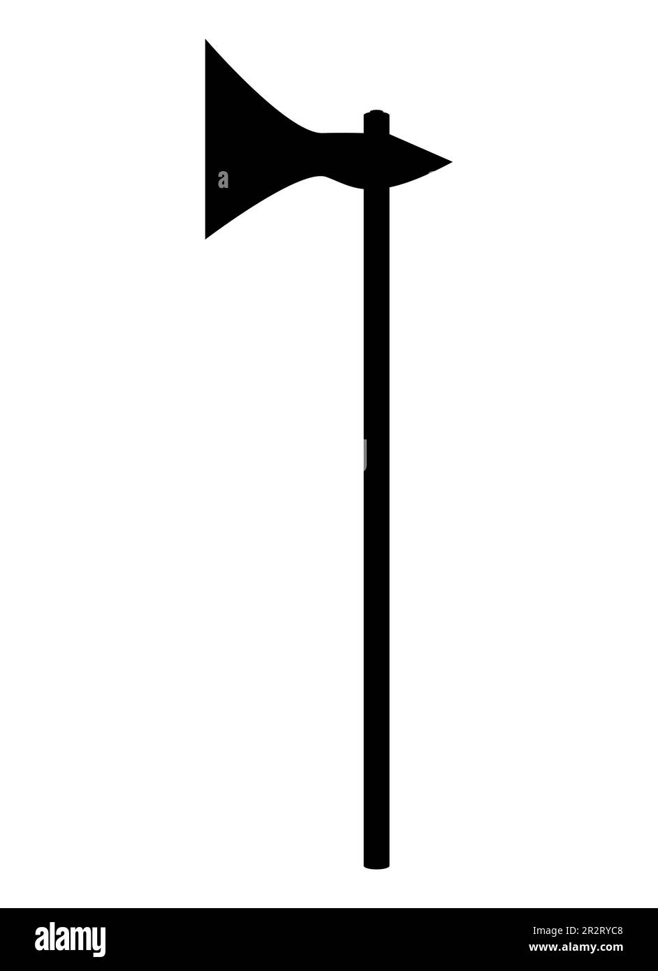 Wood axe silhouette hi-res stock photography and images - Alamy
