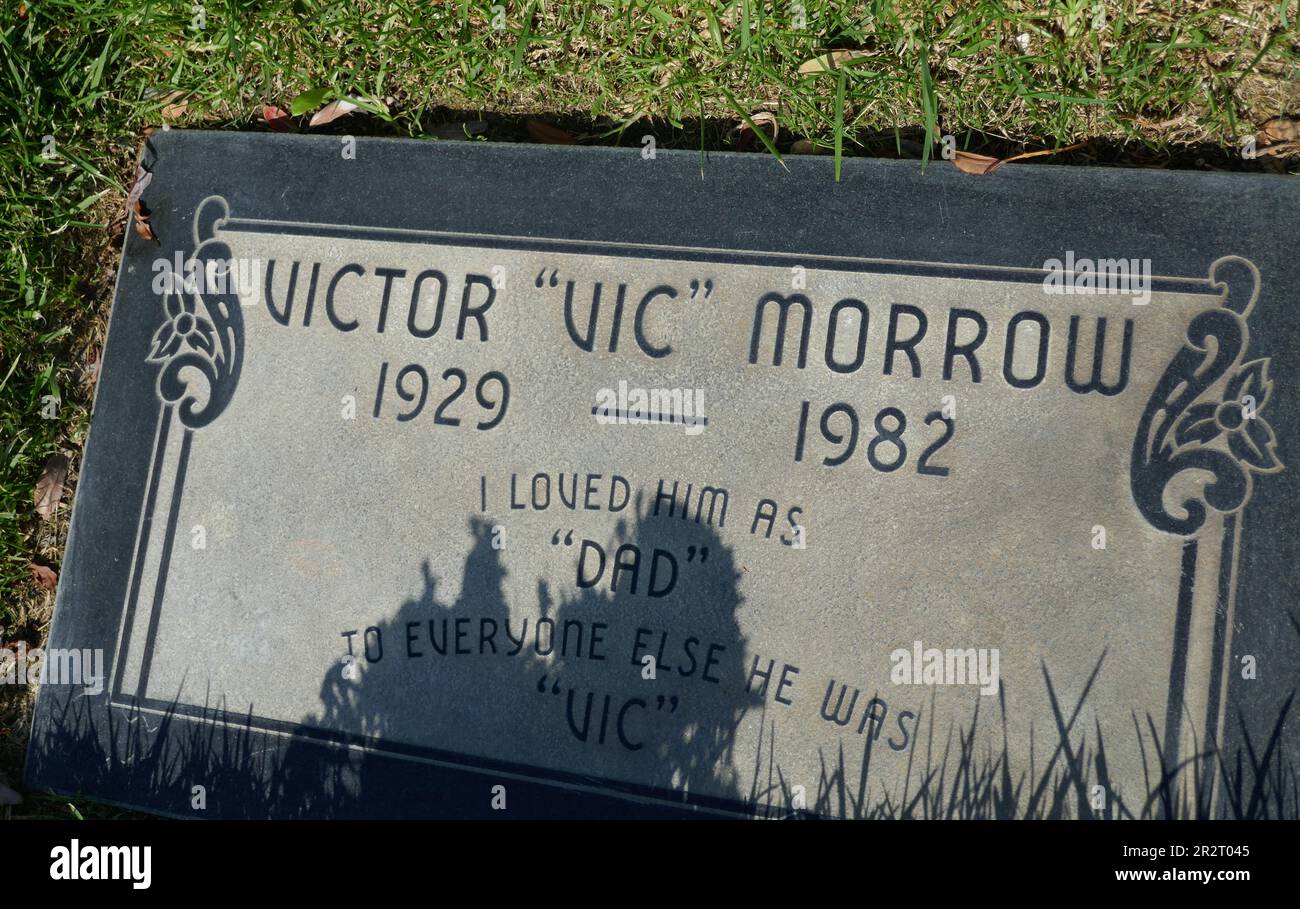 Los Angeles, California, USA 18th May 2023 Actor Vic Morrow Grave in ...