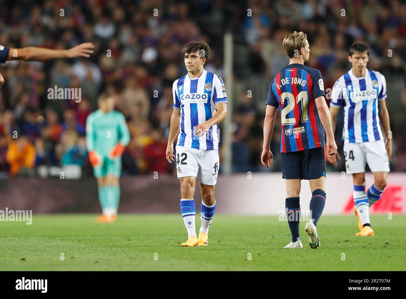 Barcelona, Spain. 20th May, 2023. Pablo Marin (Sociedad) Football ...