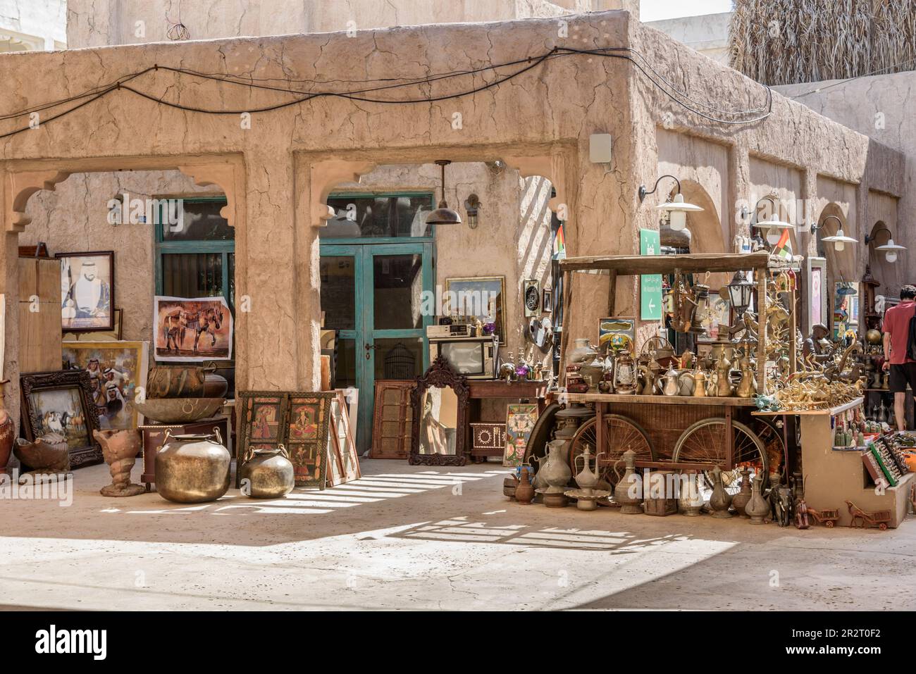 Al Fahidi Historic neighbourhood, Khor Dubai (Dubai Creek), Dubai ...