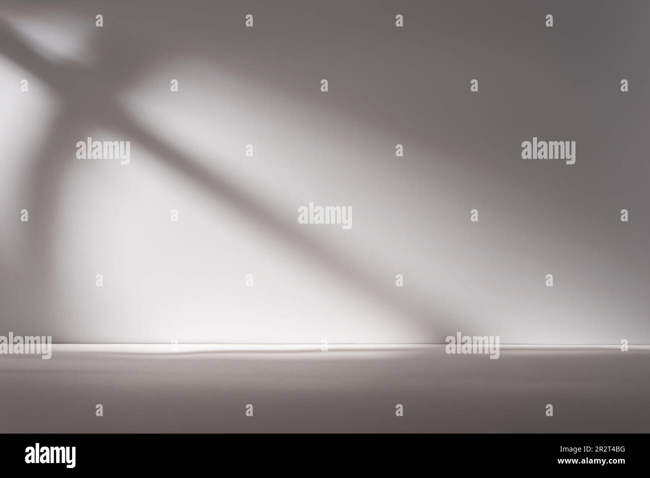 Gray background for product presentation with shadow and light from ...