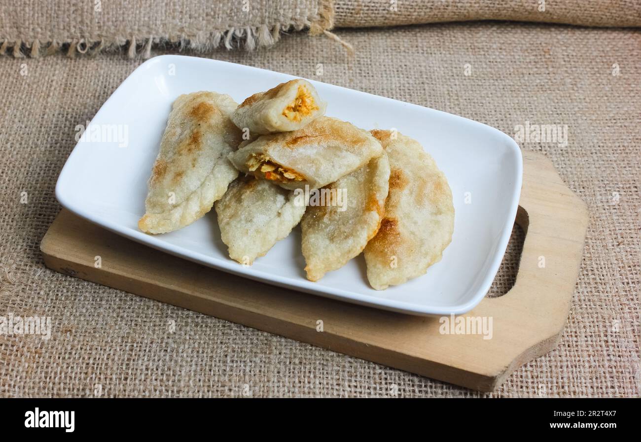 Cireng Mercon filled with spicy chicken meat, a typical food from ...