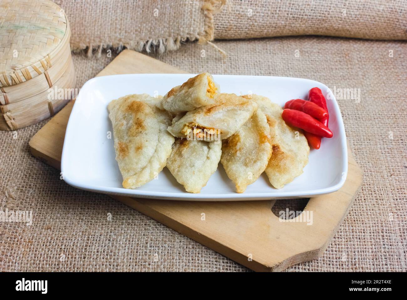 Cireng Mercon filled with spicy chicken meat, a typical food from ...