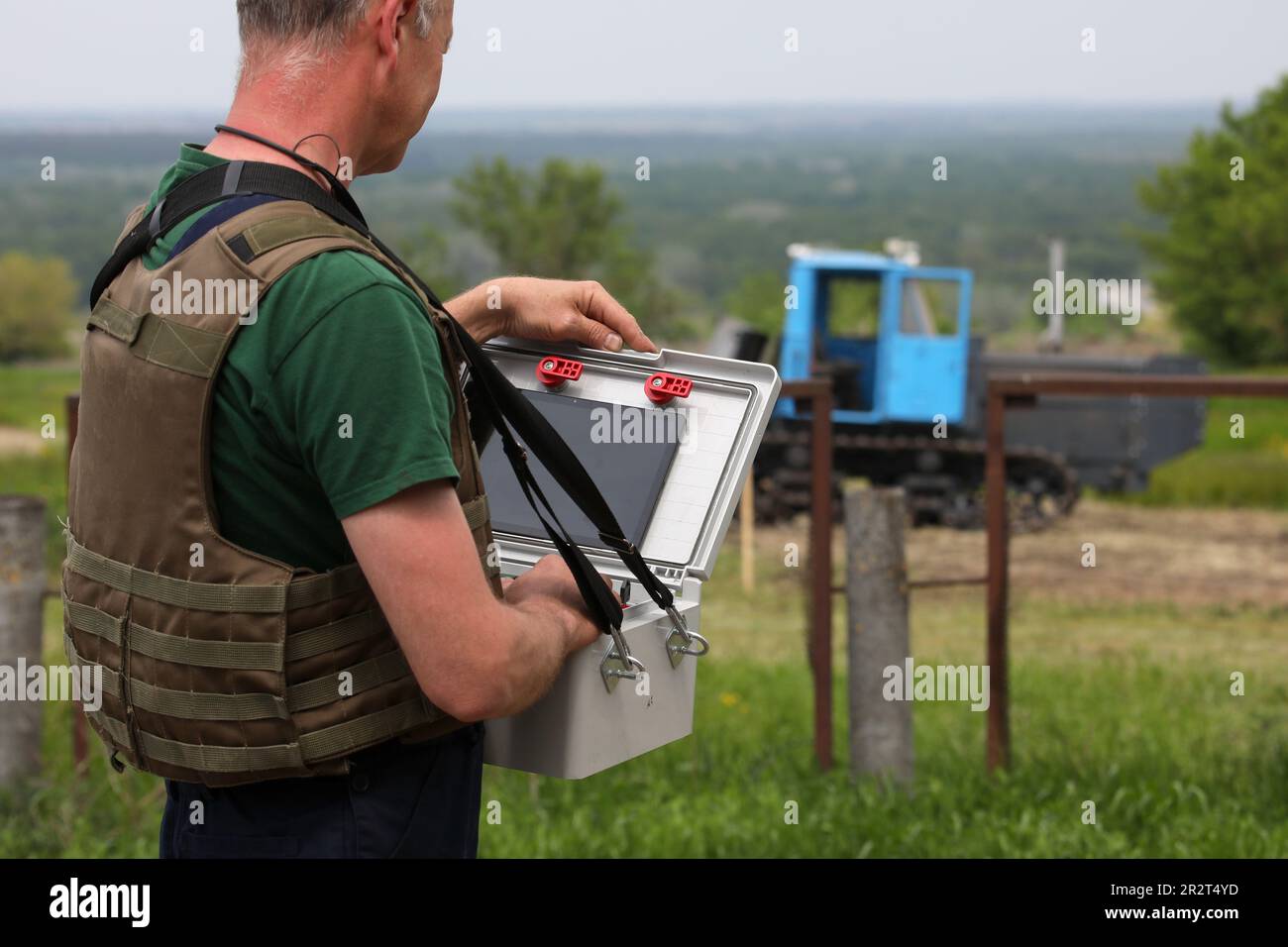 Non Exclusive: KHARKIV REGION, UKRAINE - MAY 19, 2023 - Remote control ...